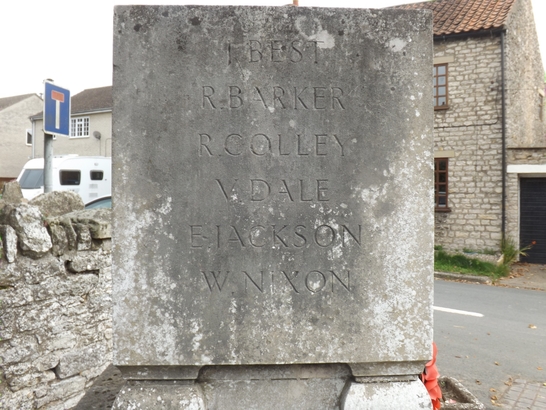 Beadlam, Nawton and Skipham Stone of Remembrance